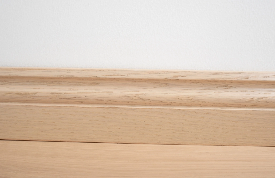 Invisible Solid Oak Skirting Board 95 x 20mm - SW10