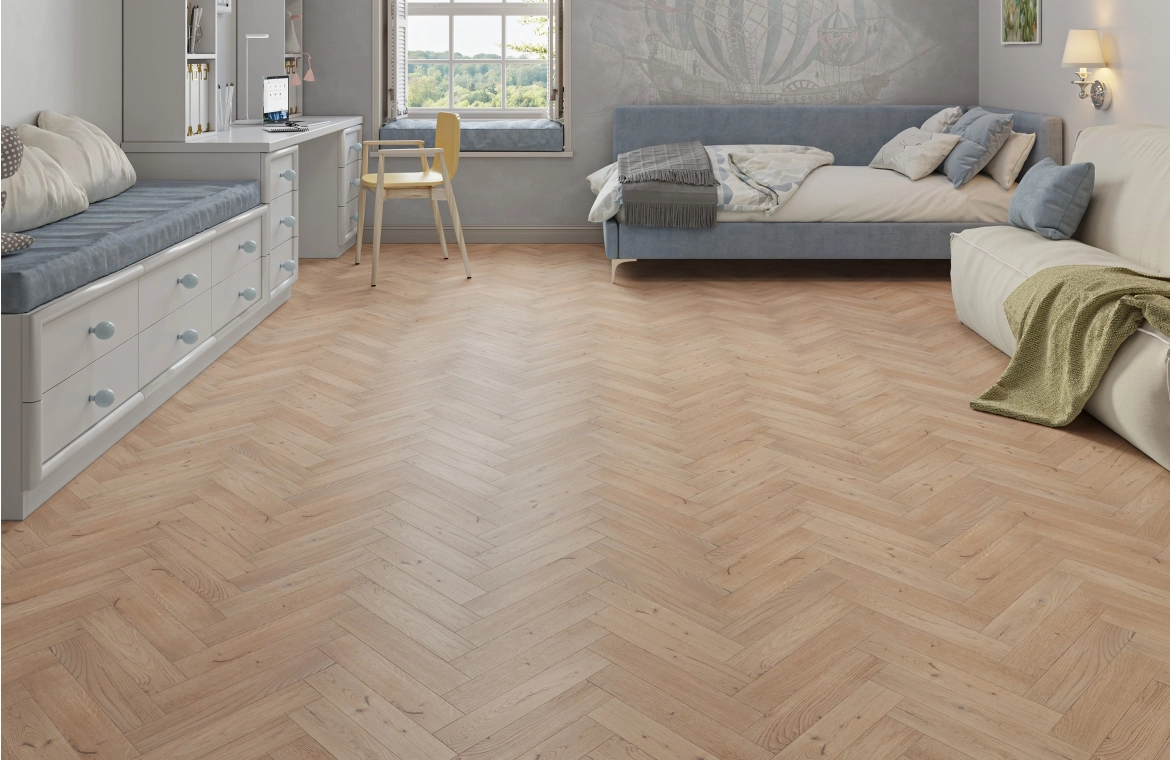 Thorpe Pasture Solid Oak Herringbone