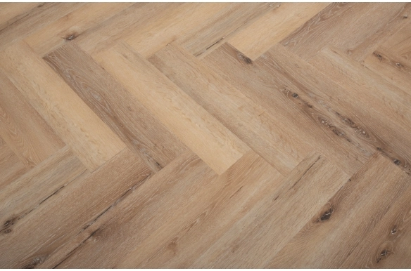 Classic Dusky Herringbone Click Vinyl