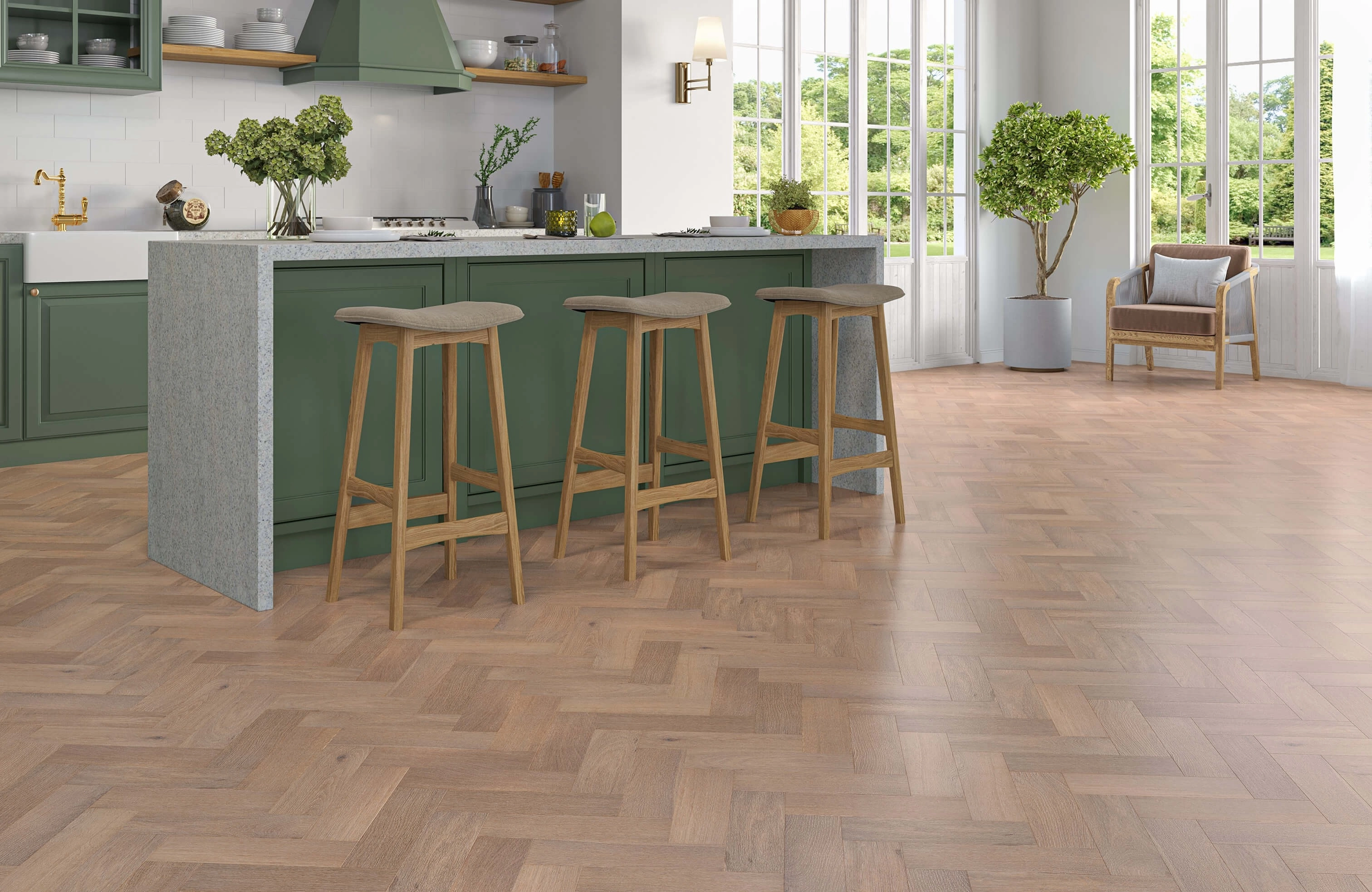 Herringbone Shop By Room